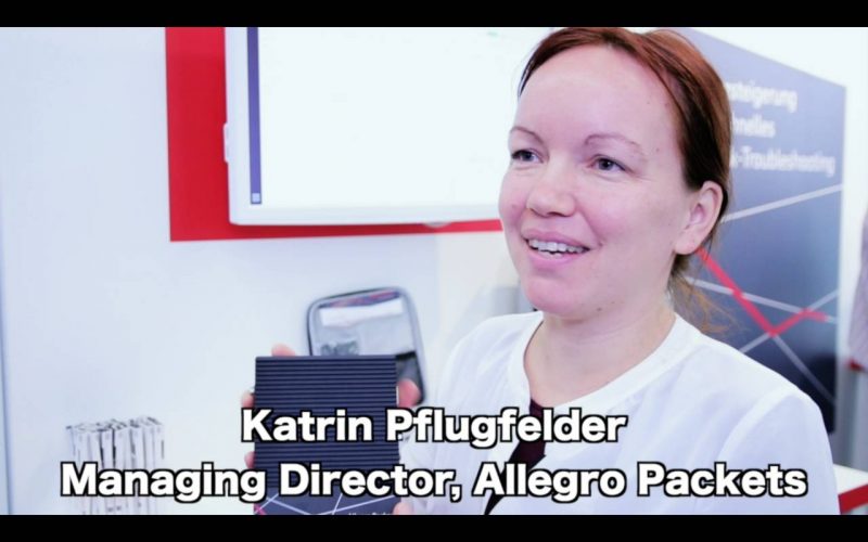 Videoblog: "Mit dem Allegro 500 adressieren wir Gigabit-Netzwerke mit ...