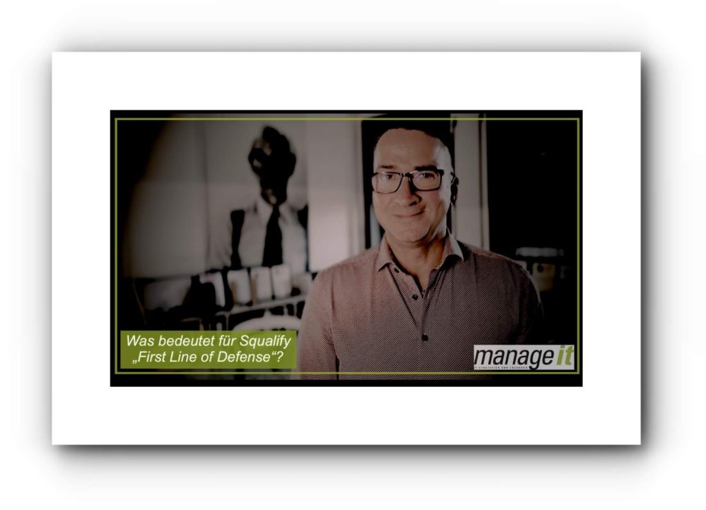 Squalify im "Candy Cyber Club" über "First Line of Defense" | IT ...